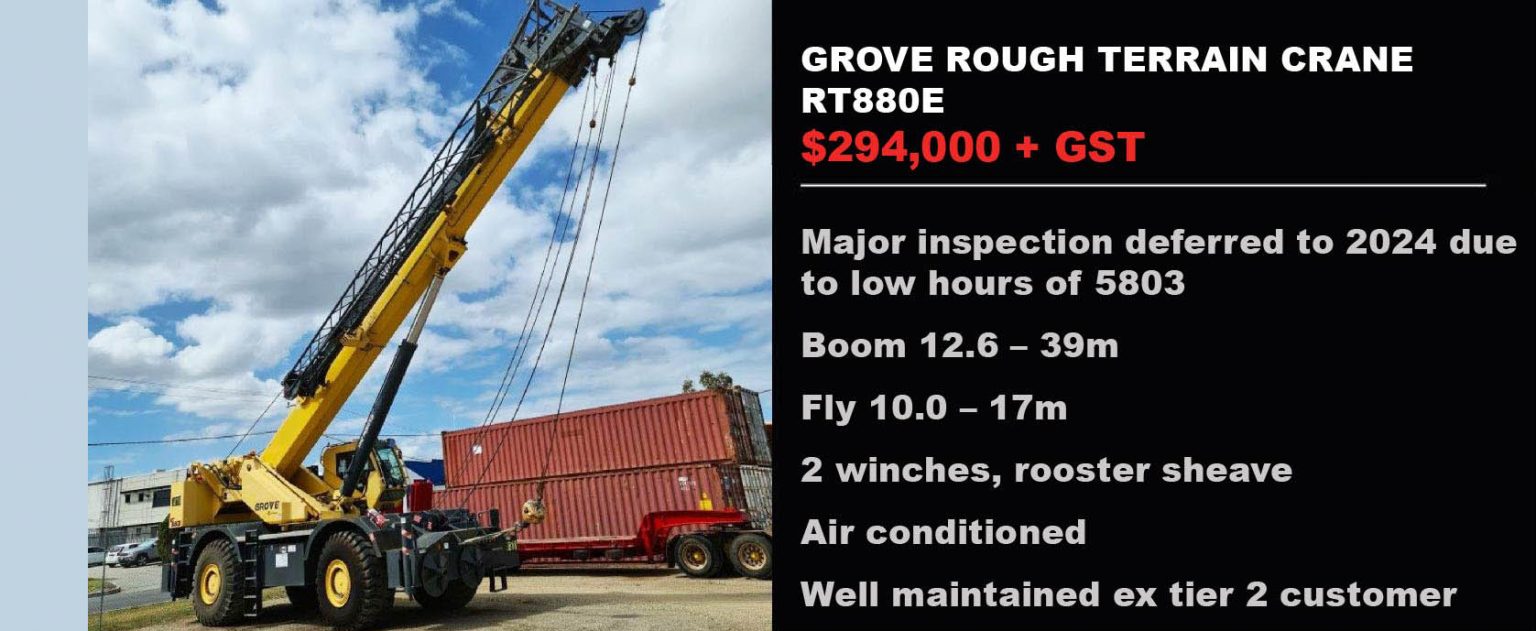 Used Cranes – RONCO