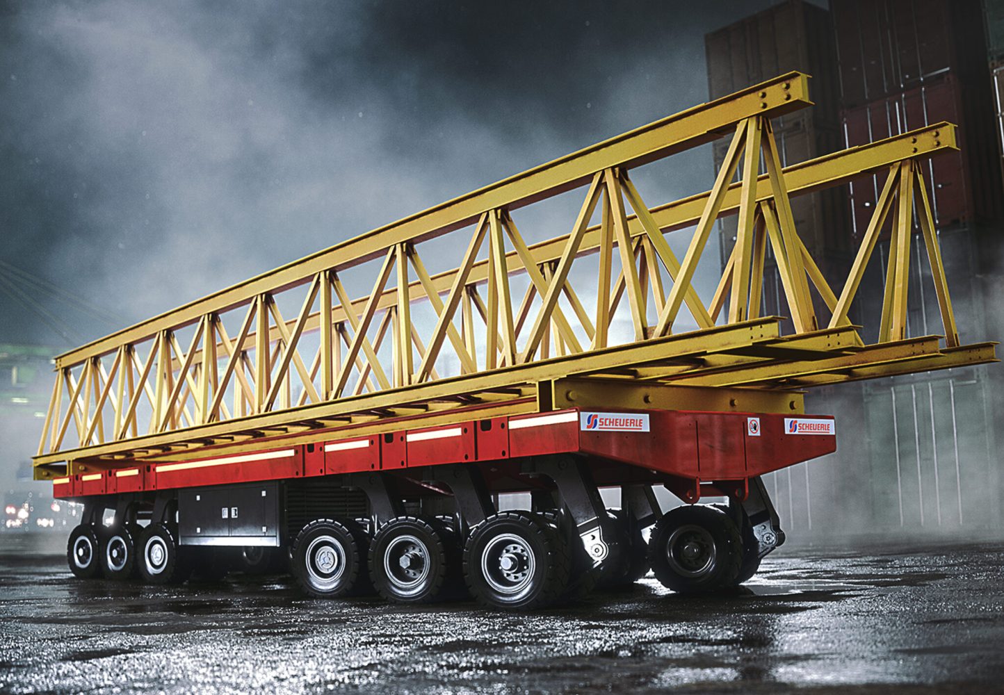 Self-Propelled Modular Transporter - Construction Equipment & Engineering